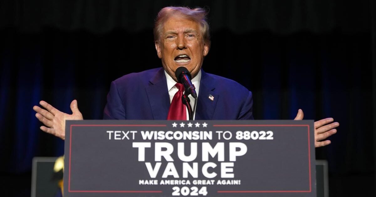 Donald Trump znowu atakuje Kamalę Harris. Stwierdził, że jest ...